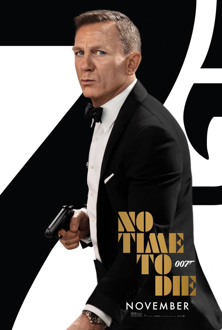 No Time to Die: James Bond Is Dressed to Kill in Poster Teasing Next ...