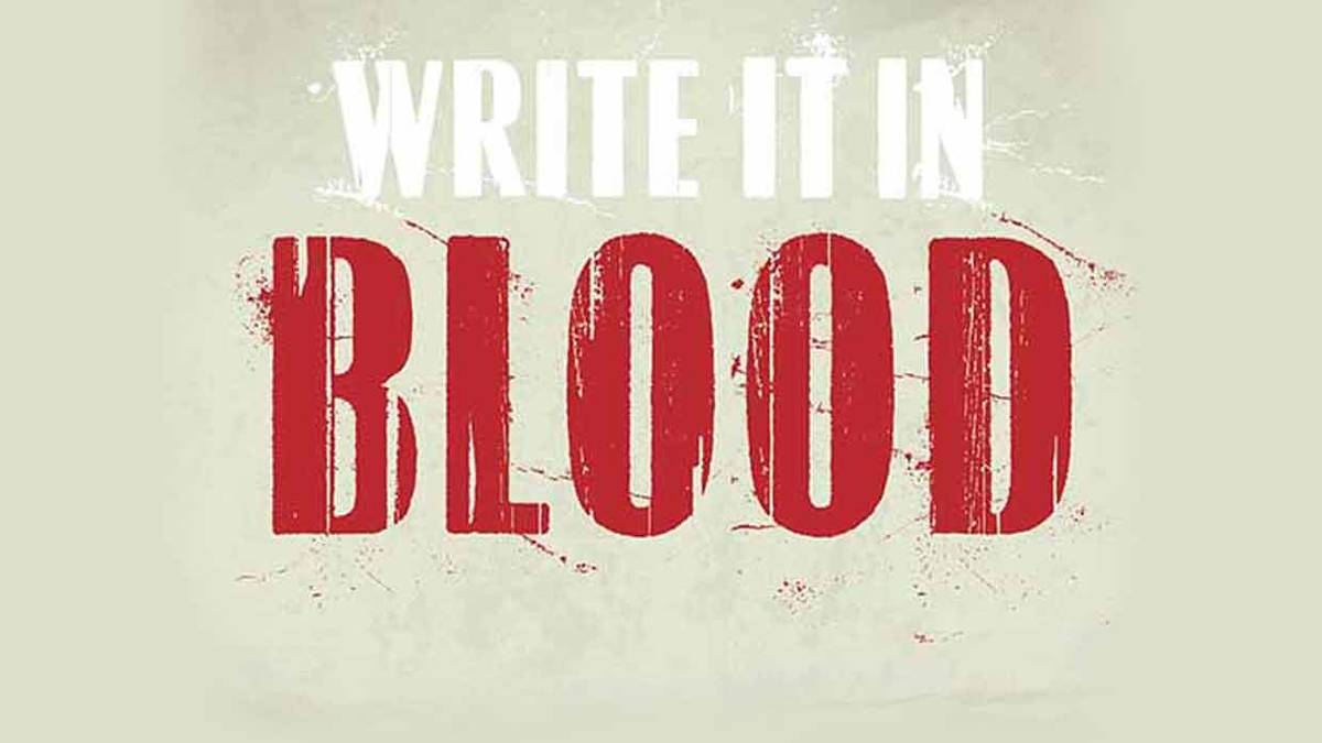 REVIEW: Write It in Blood Delivers a Violent, Pulpy Adventure