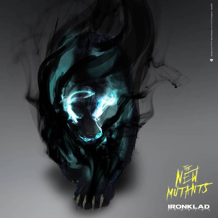 The New Mutants: Early Concept Art Pitches a Venom-esque Demon Bear Look