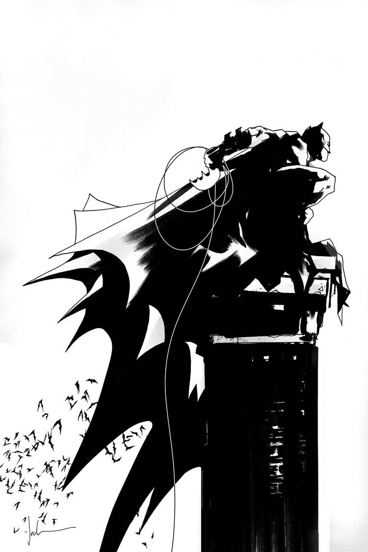 David Aja's First Ever DC Story Arrives in Batman: Black & White #2