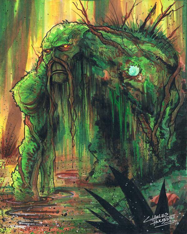 10 Pieces Of Swamp Thing Fan Art That Make You Love Mother Nature
