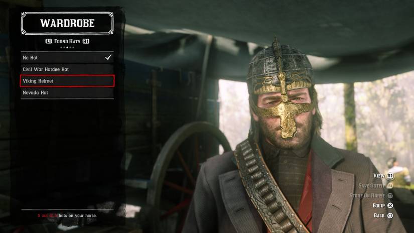 Red Dead Redemption 2: Where to Find the Viking Helmet & Other Relics