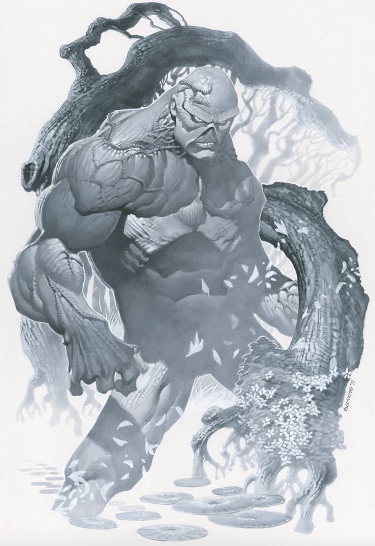 10 Pieces Of Swamp Thing Fan Art That Make You Love Mother Nature