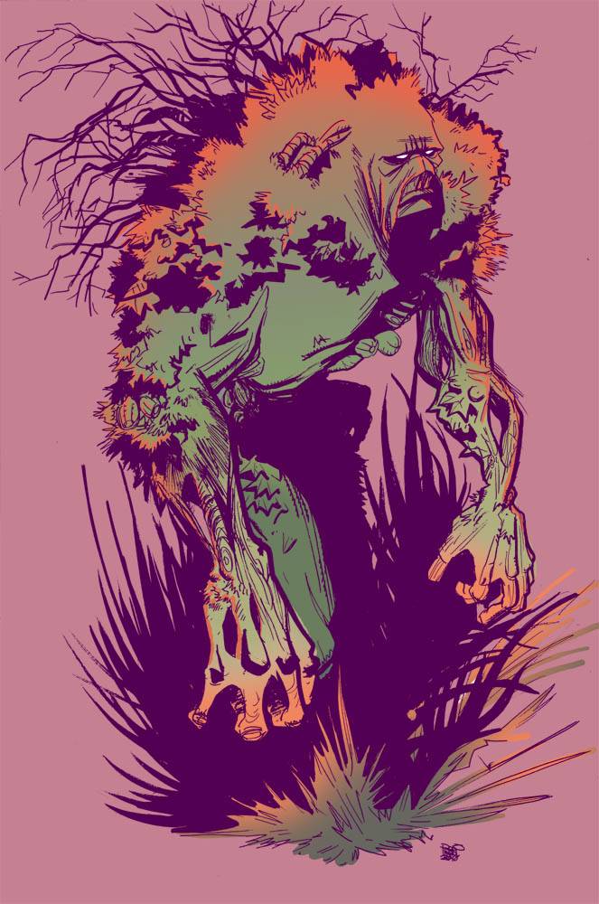 10 Pieces Of Swamp Thing Fan Art That Make You Love Mother Nature