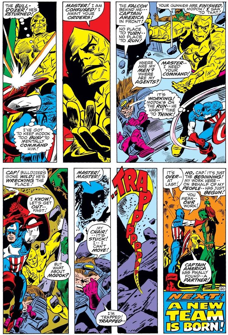 50 Years Ago, Captain America and Falcon First Became Partners