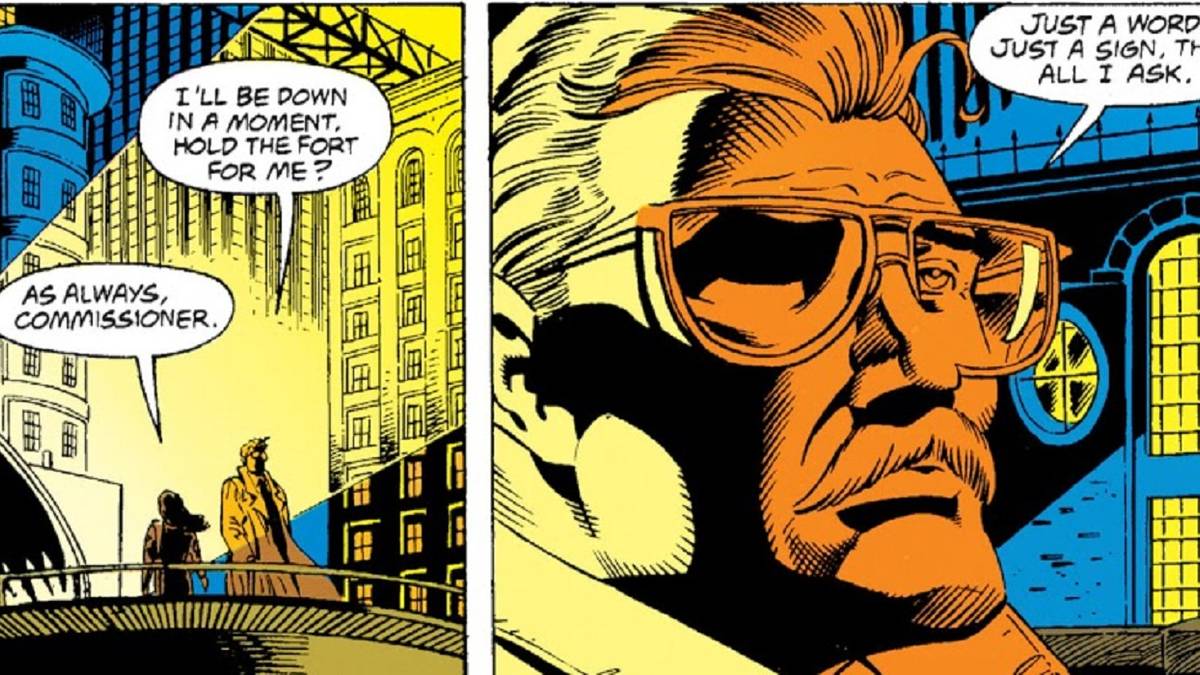 How Commissioner Gordon Reacted to the Breaking of the Bat