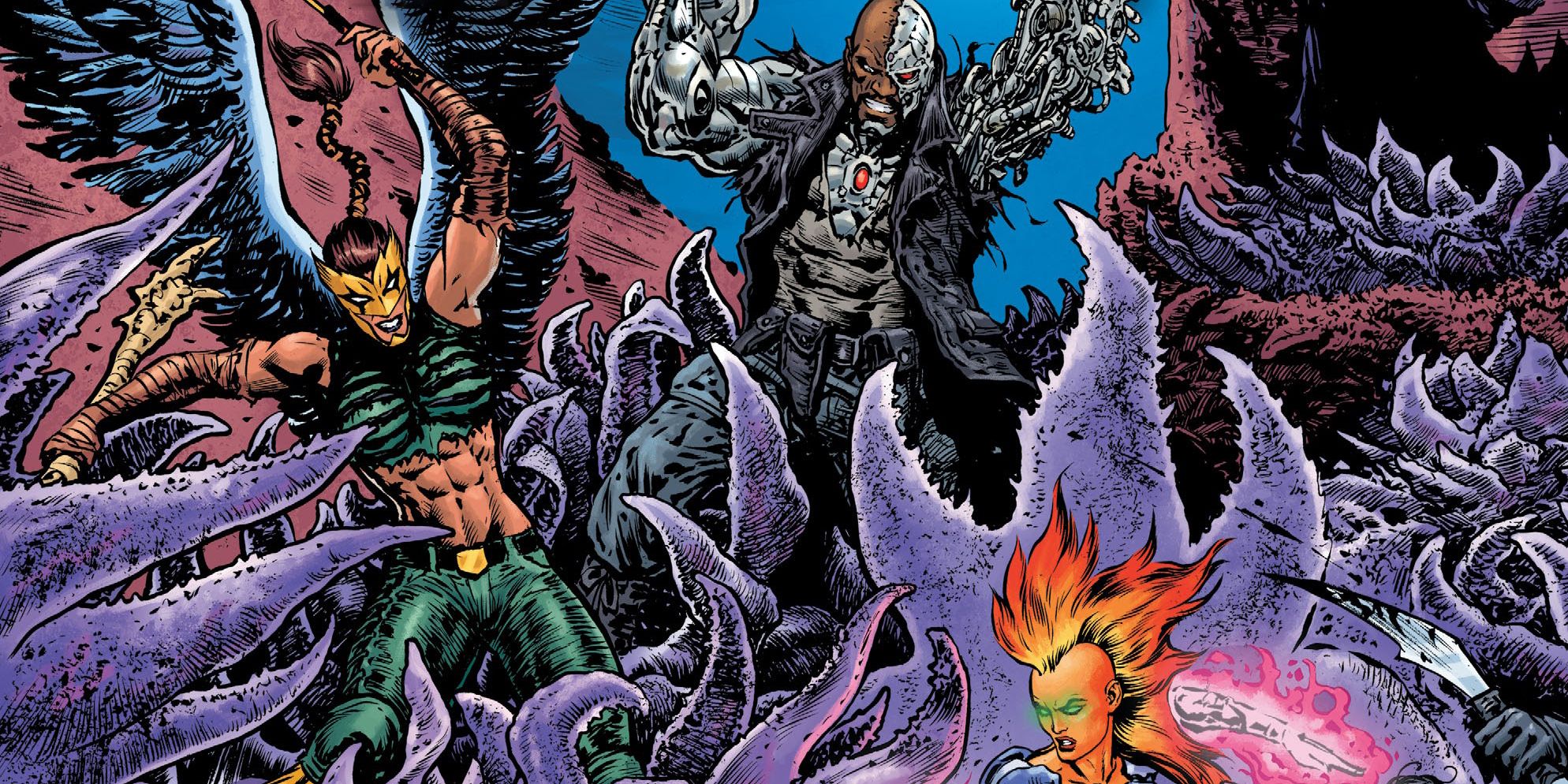 Justice League: Death Metal Shows How Close Cyborg and Starfire Are