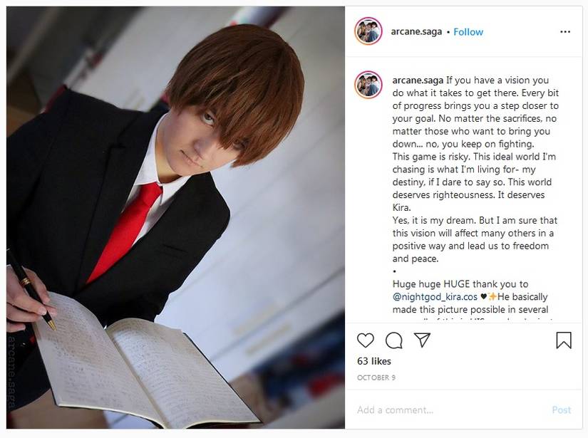 Death Note: 10 Chilling Light Yagami Cosplays You Should See