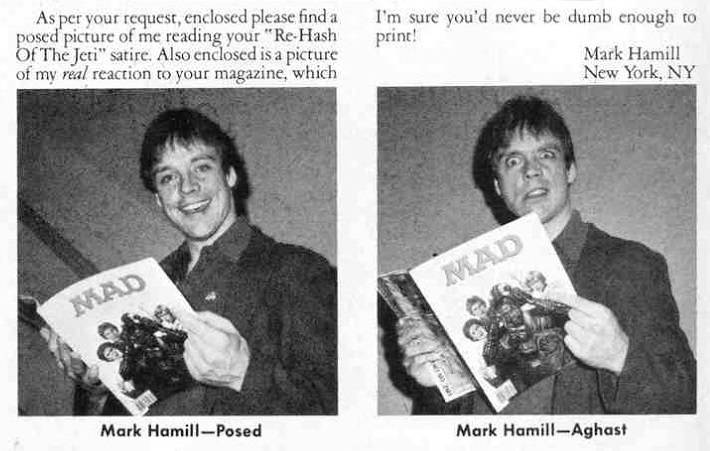 A Collection of Celebrities 'Angry' At Being Made Fun of in Mad Magazine