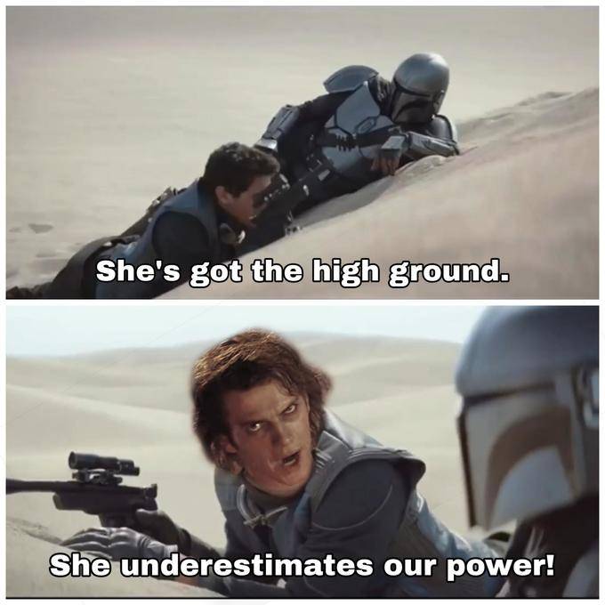 Star Wars: 10 I Have The High Ground Memes That Are Too Good