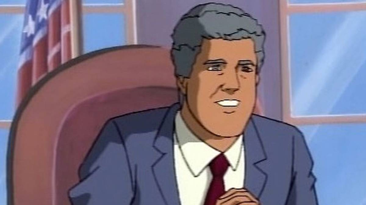 How the '90s Marvel Animated Universe Embraced TWO Clinton Presidencies