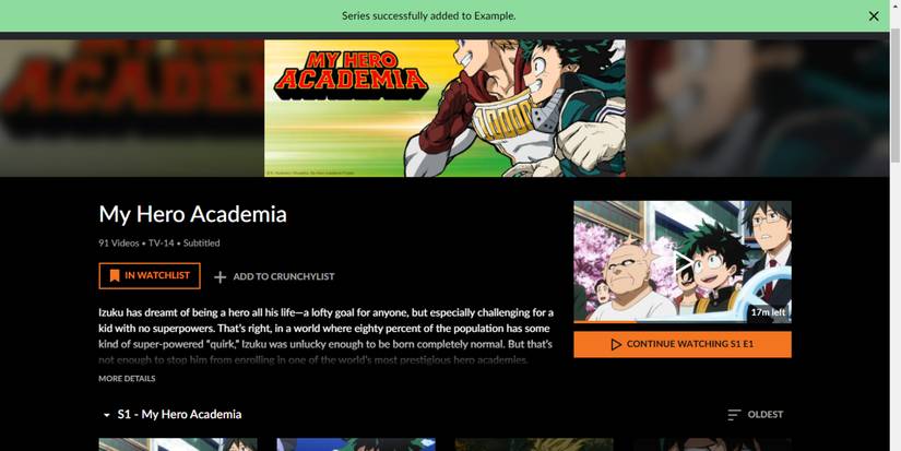 random button crunchyroll