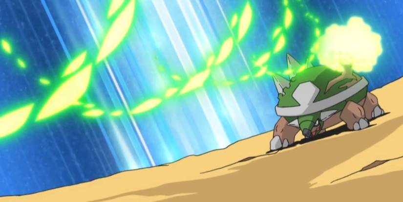 does ash's grovyle evolve