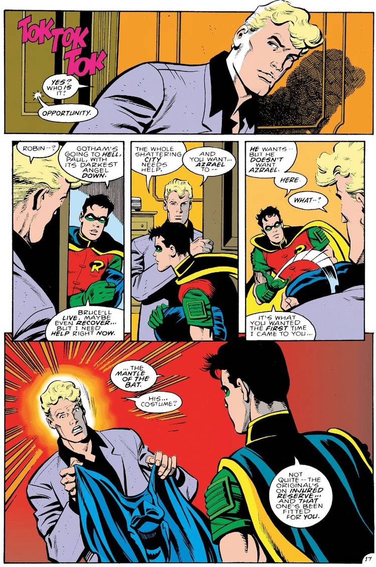 How Jean-Paul Valley Was Chosen to Become the New Batman in Knightfall