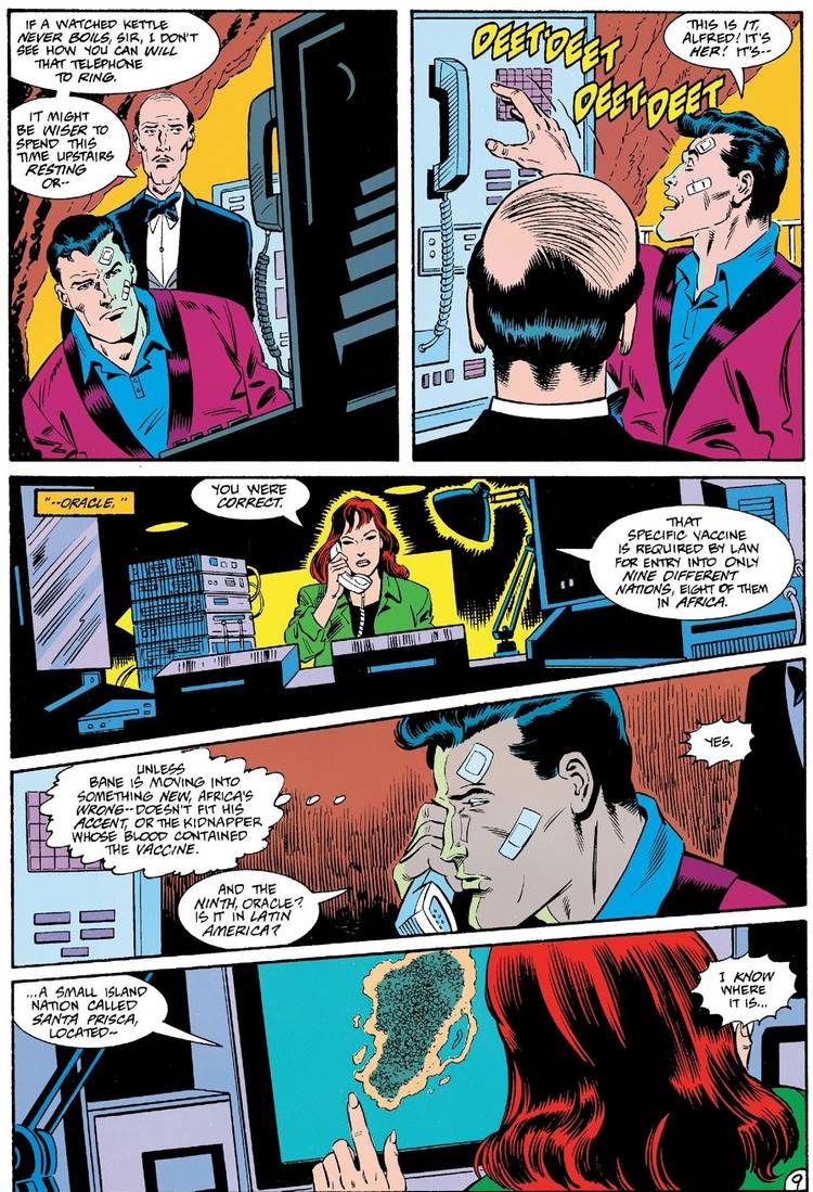 Oracle Makes Her Knightfall Debut, Highlighting the Disparate Treatment ...