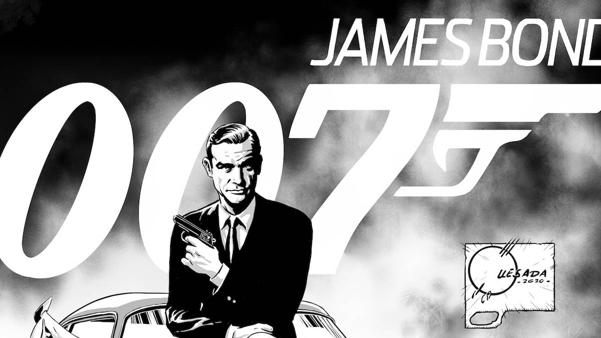 James Bond: Joe Quesada Homages Sean Connery's 007 in Tribute Art