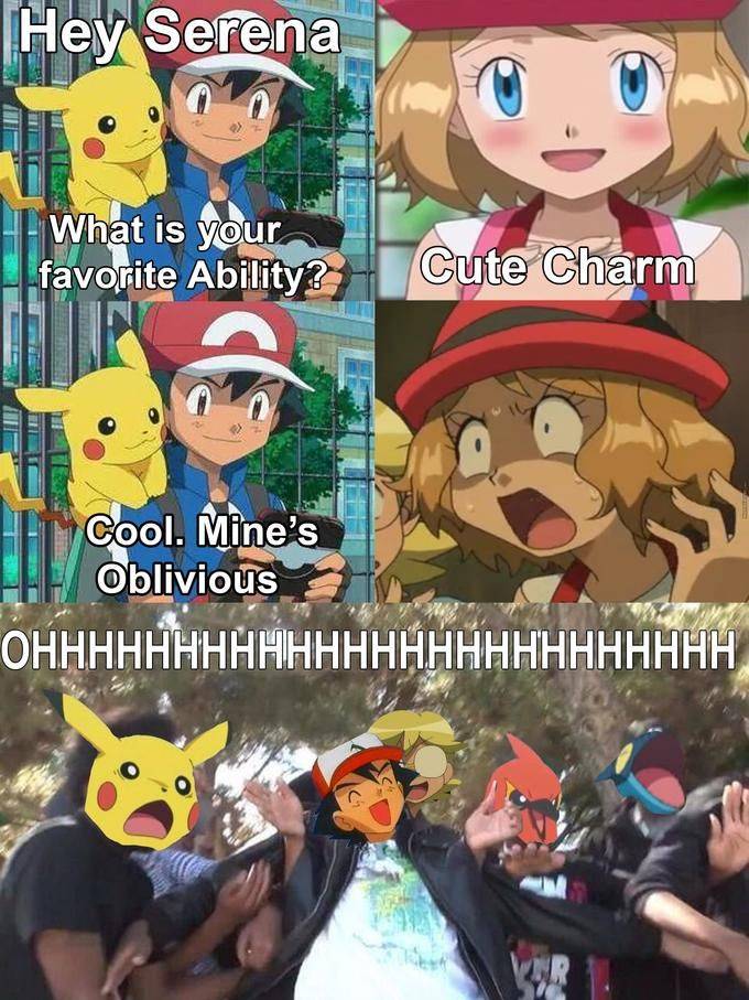 Pokemon Meme Ash