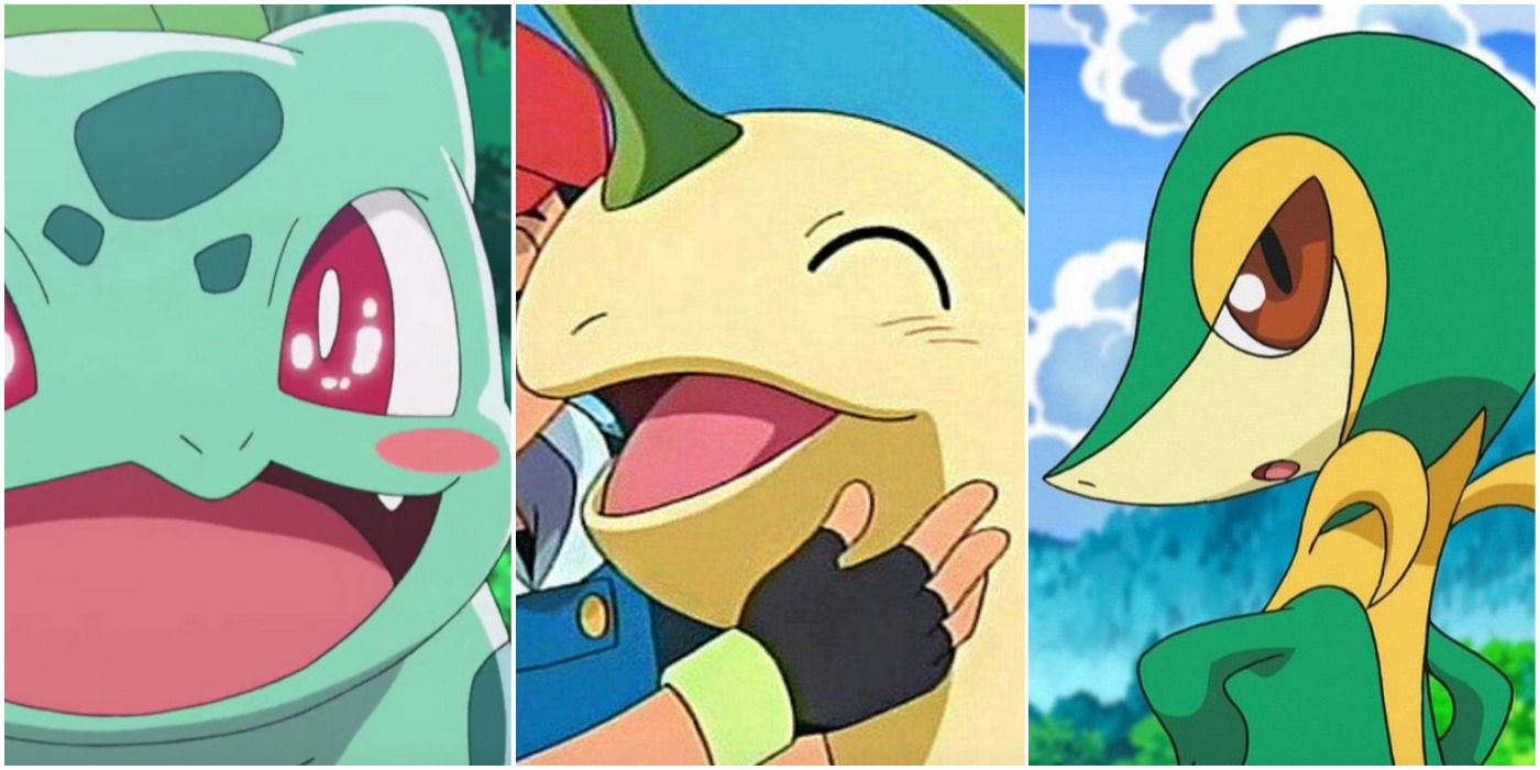 Pokemon: Every Grass Type Ash Has Ever Caught (In Chronological Order)