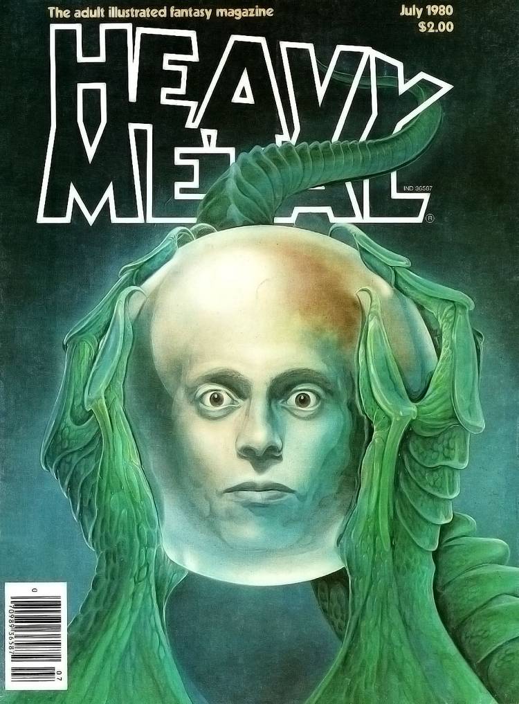 Heavy Metal Magazine: 10 Coolest Covers From The 1980s, Ranked
