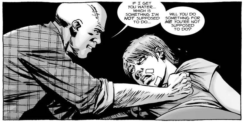 The Walking Dead: 10 Ways All Out War Is Darker In The Comics