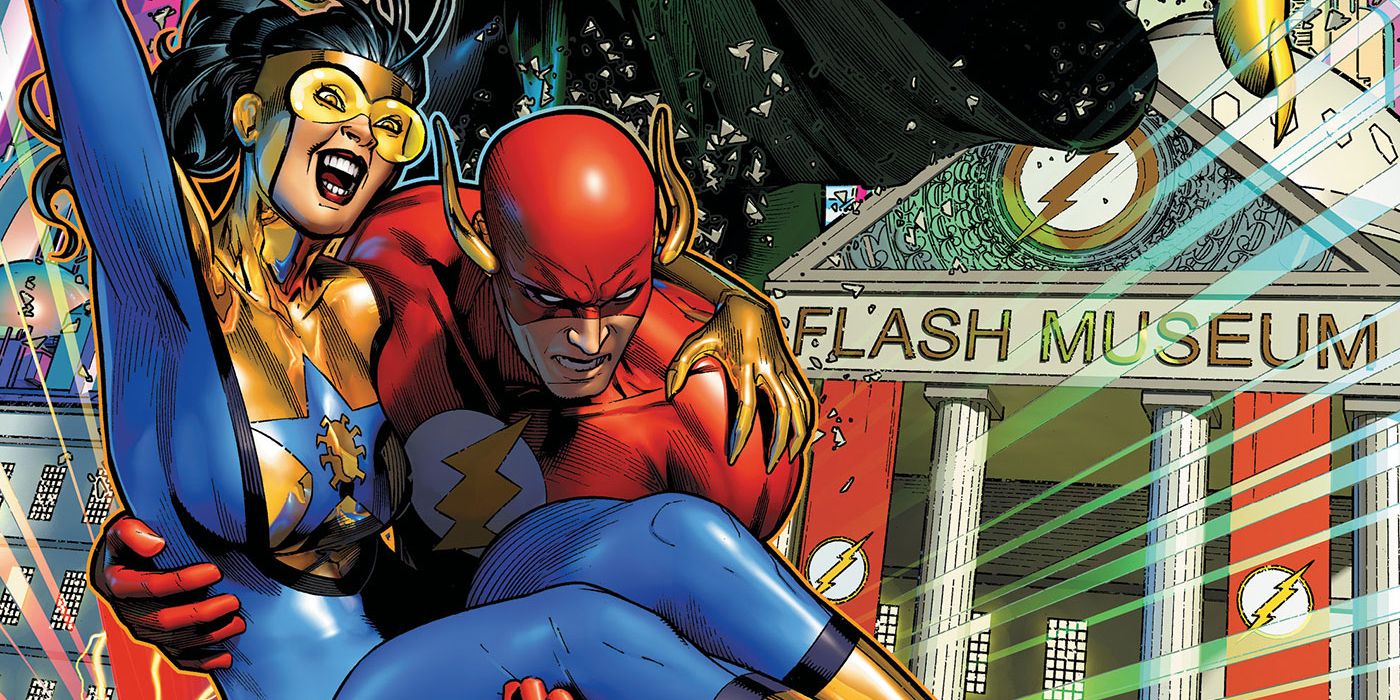 The Flash Enlists Future State's Blue Beetle/Booster Gold Hybrid Hero The Flash Enlists Future State's Blue Beetle/Booster Gold Hybrid Hero