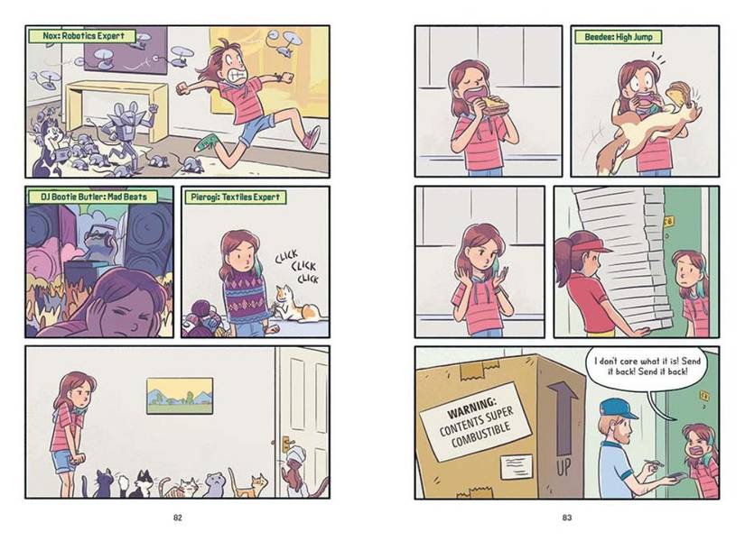 Katie the Catsitter: The New Feline Queen of All-Ages Superhero Comic Books