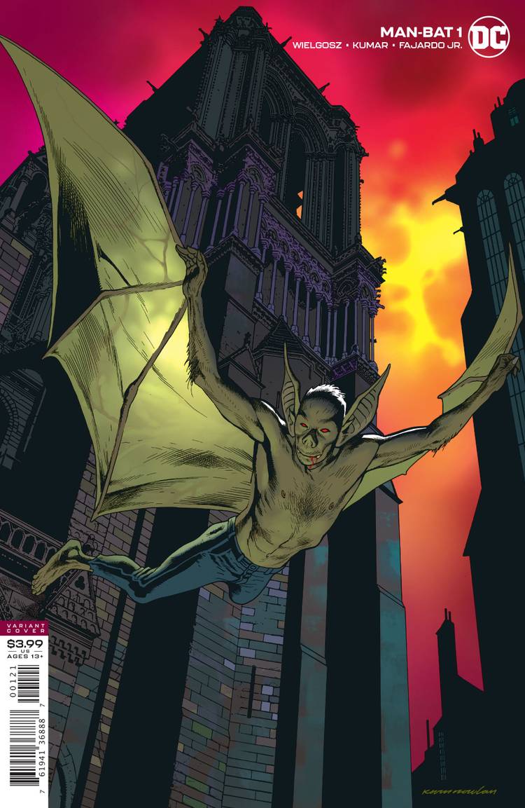 Batman and Kirk Langstrom Take Flight in Man-Bat #1 First Look