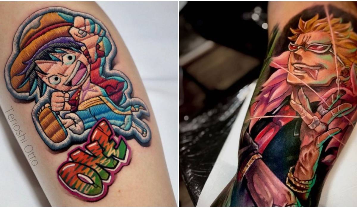 One Piece Luffy Tattoos One Piece Tattoo : OnePiece