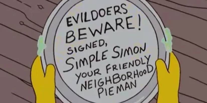 The Simpsons: How Homer Became Pie Man, Springfield's Short-Lived Superhero