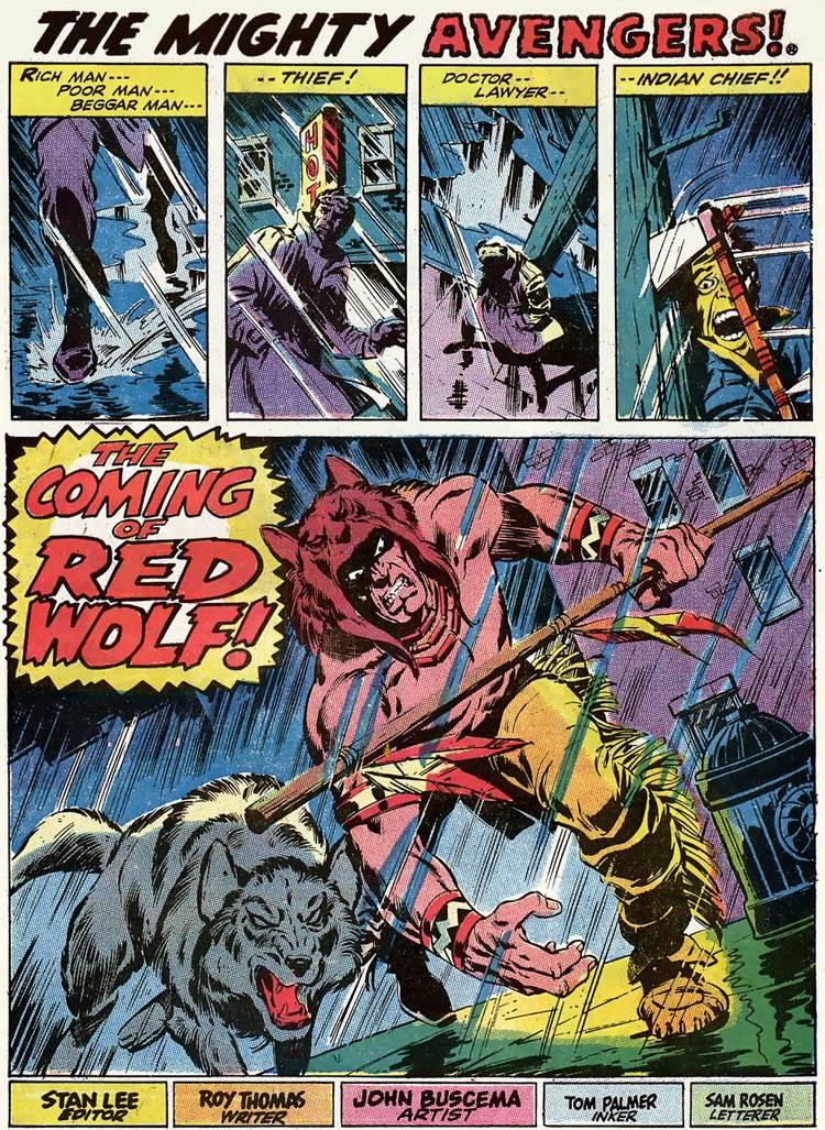 Avengers: Red Wolf Makes His Debut
