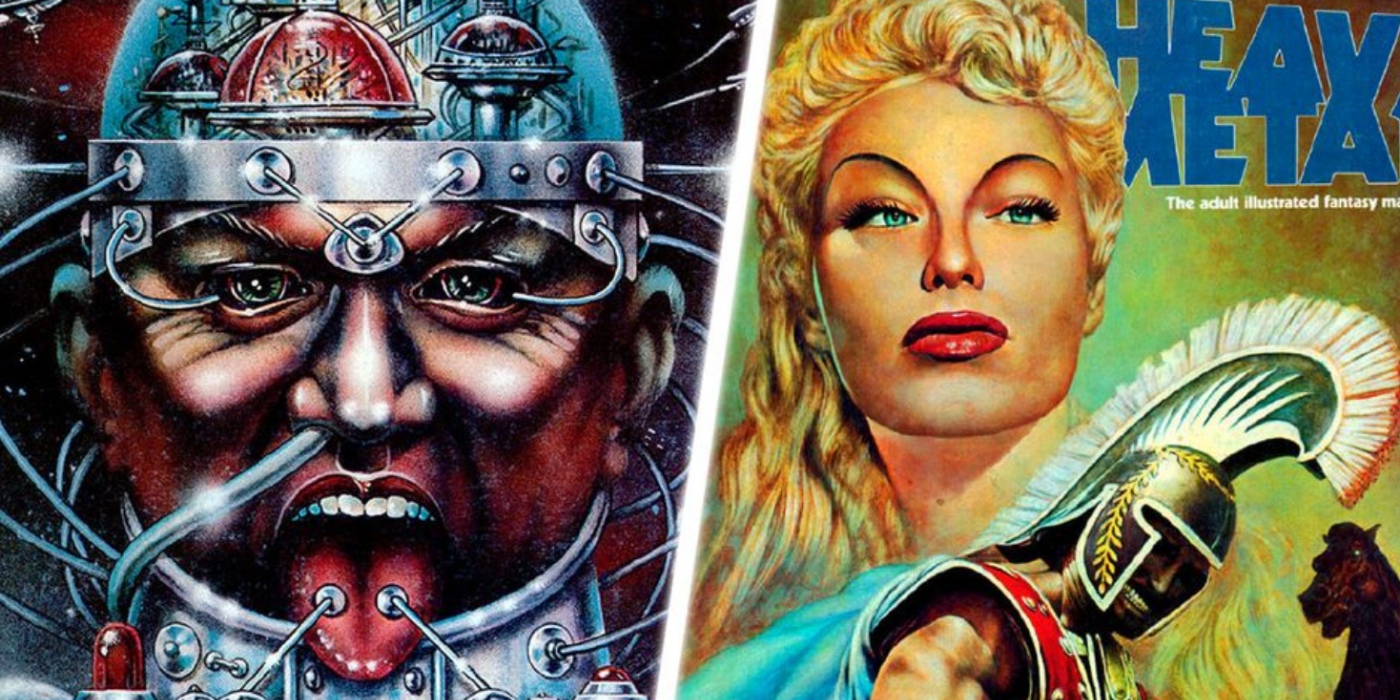 Heavy Metal Magazine: 10 Coolest Covers From The 1970s, Ranked