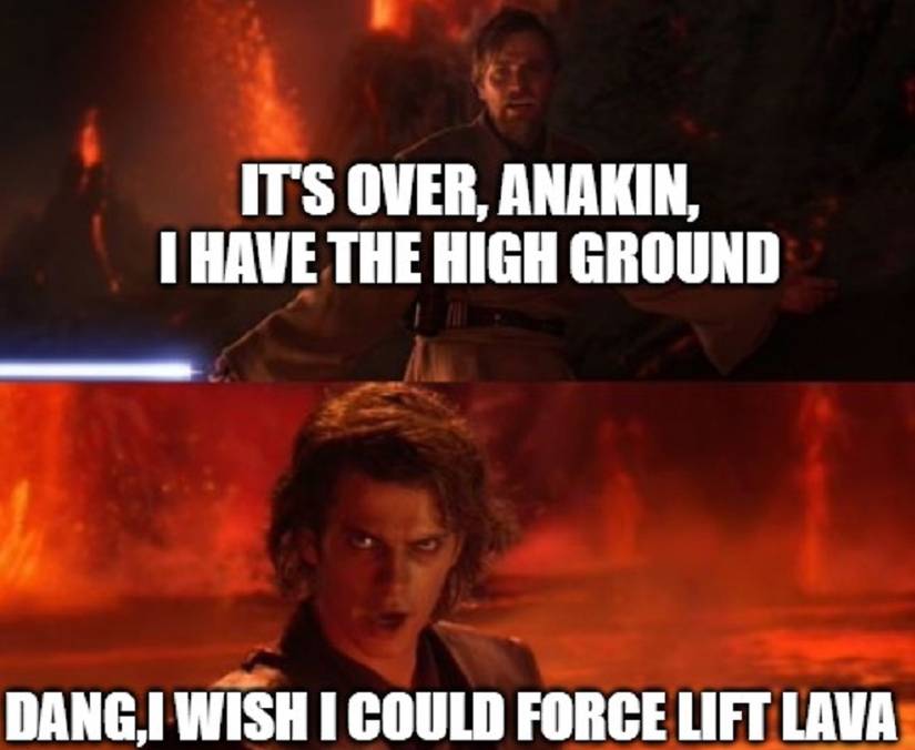 10 Hilarious High Ground Memes From A Galaxy Far, Far Away