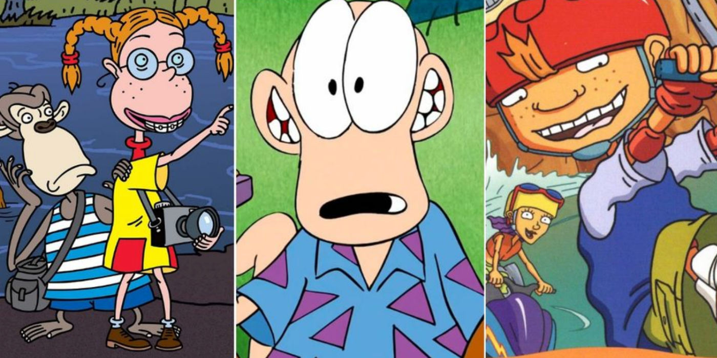 Nickelodeon Cartoons Then And Now