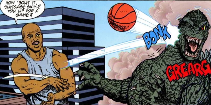 Godzilla vs Charles Barkley: Which Giant Won Basketball's Biggest ...