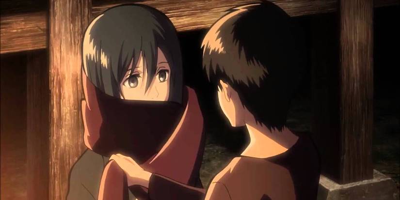 Attack on Titan: Mikasa's Scarf Teased Her & Eren's Fate All Along
