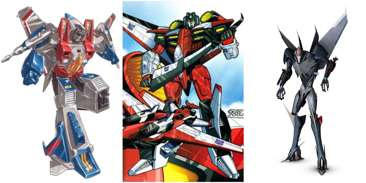 Transformers: Every Version Of Starscream, Ranked | CBR