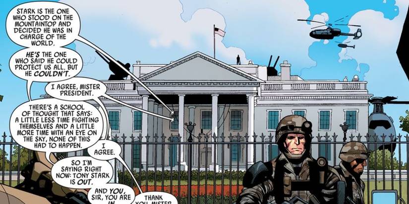 Iron Man: Tony Stark Was SHIELD's Leader After Marvel's Civil War