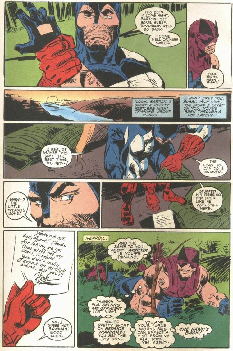 How the MCU's New Captain America Saved Hawkeye From Superhero Retirement