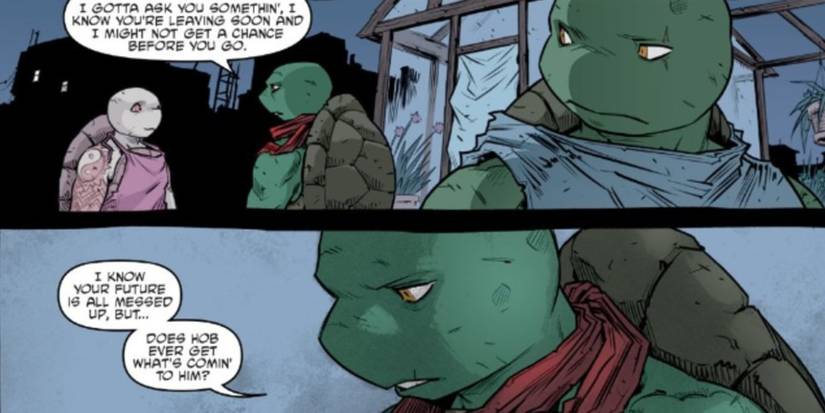 TMNT: Raphael's Grudge With Old Hob Could DOOM the Turtles' Future