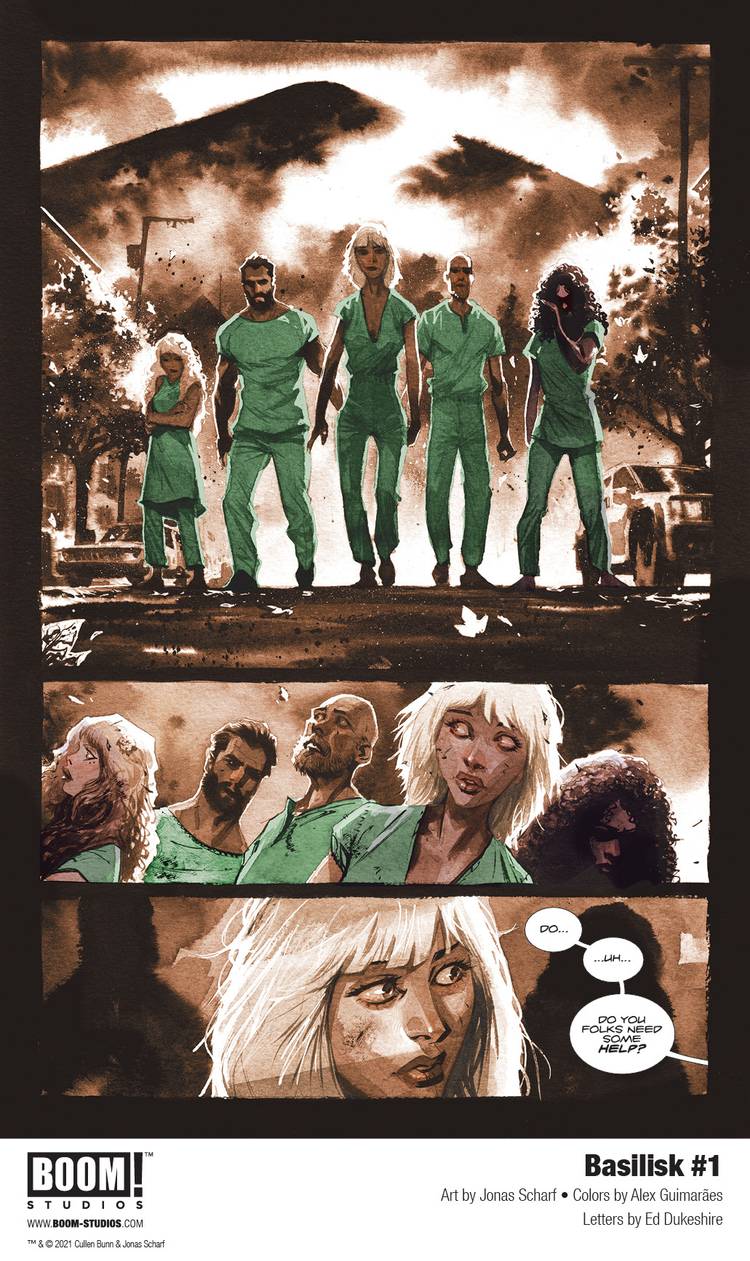 BOOM! Faces the End of the World in Basilisk #1 (Exclusive)