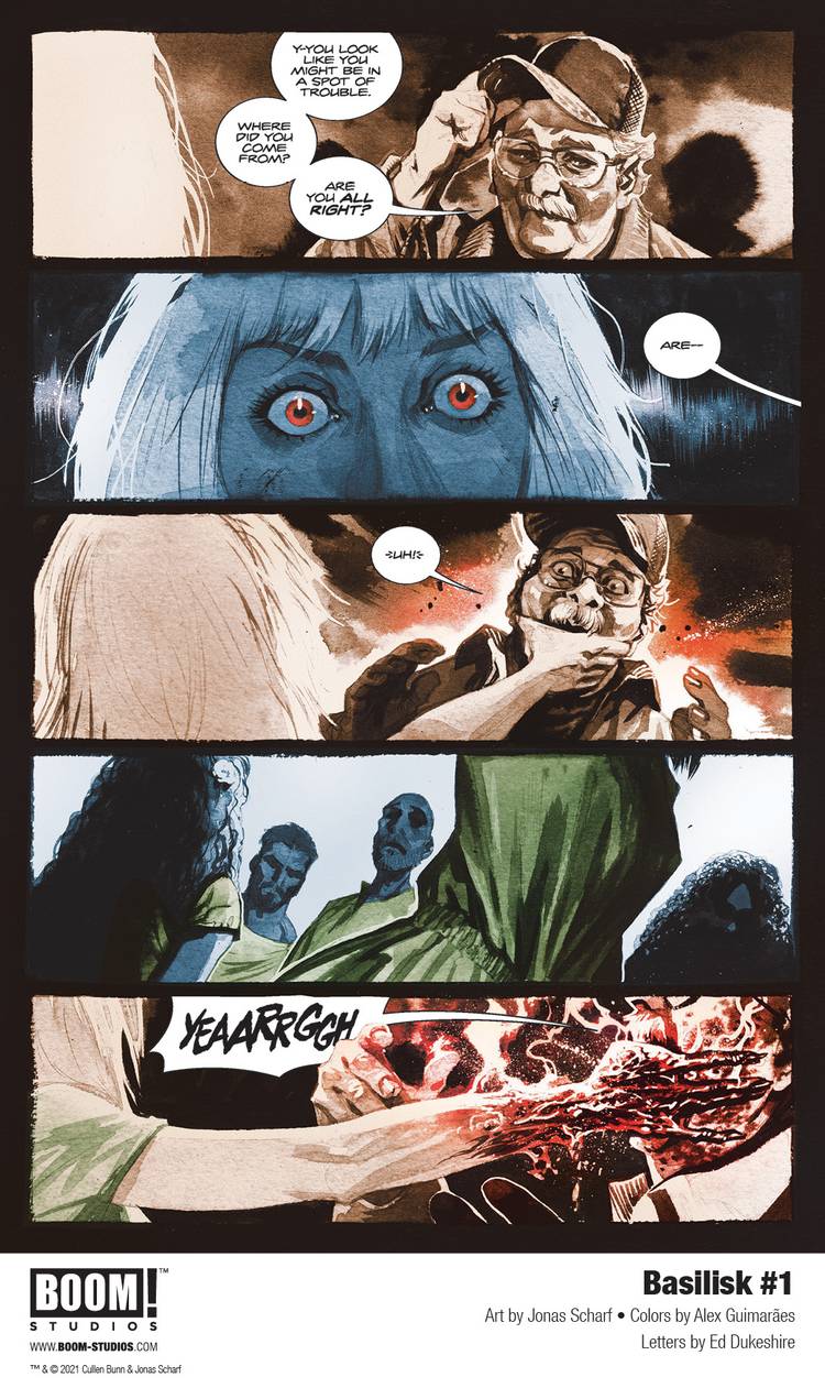 BOOM! Faces the End of the World in Basilisk #1 (Exclusive)