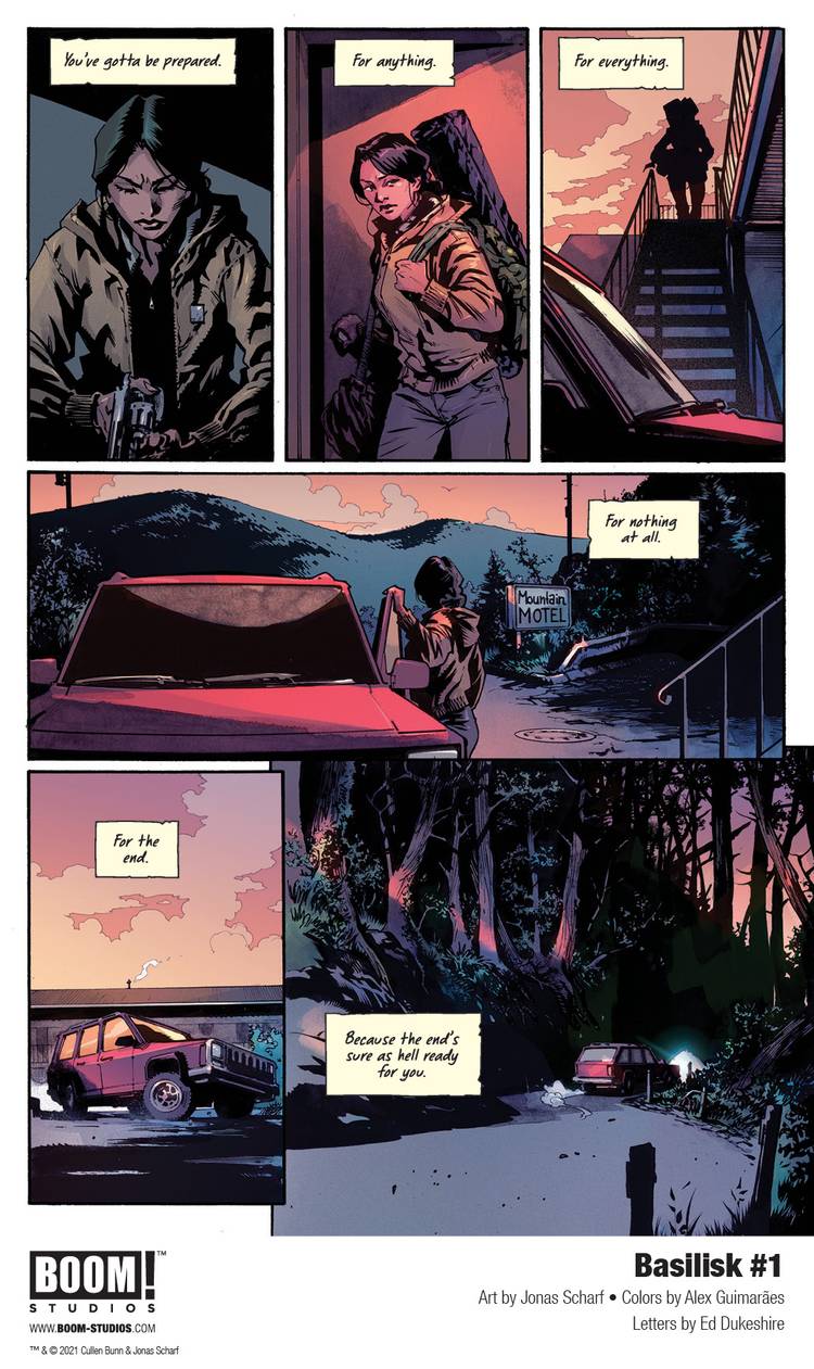 BOOM! Faces the End of the World in Basilisk #1 (Exclusive)