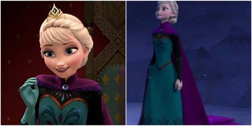 what dresses does elsa wear in frozen 2