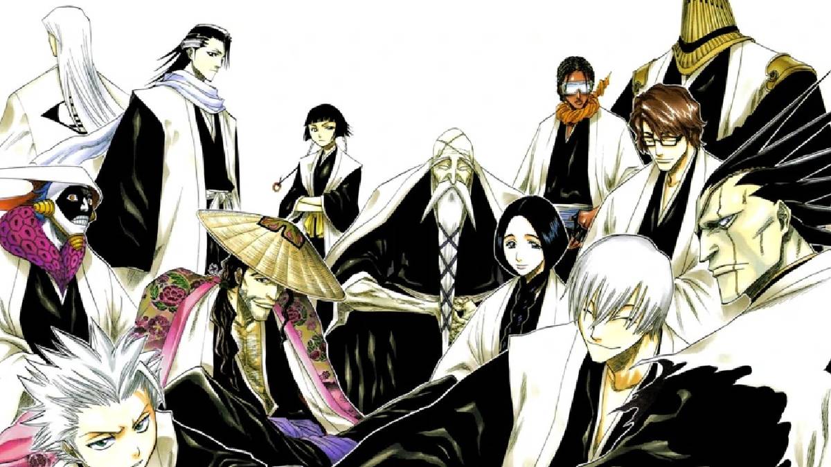 Bleach Creator Gives Sneak Peek at Artwork of the Original Gotei 13