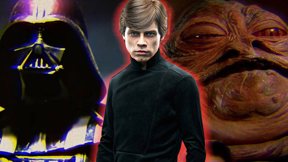 Star Wars: Luke Used the Dark Side to Force-Choke Jabba's Guards