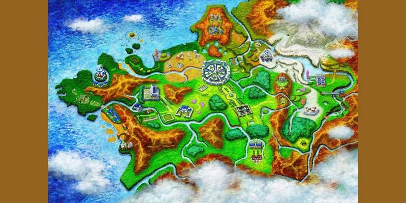 Every Known Region In The Pokémon Franchise