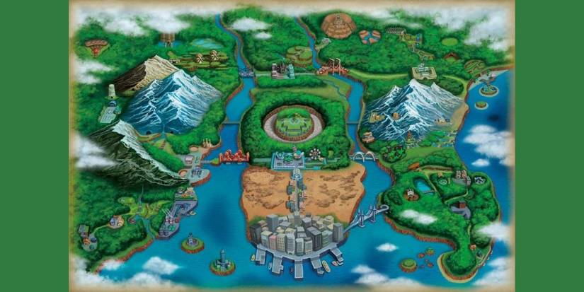 Every Known Region In The Pokémon Franchise