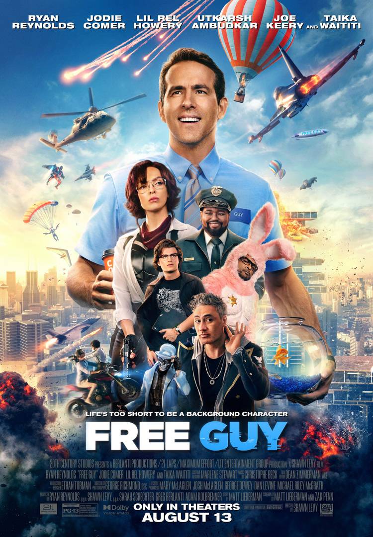 Things Get a Little Weird in New Free Guy Poster, Stills