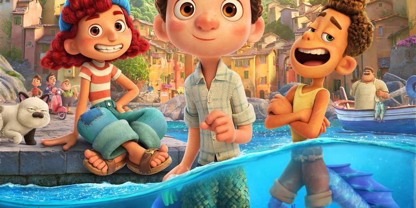 Luca Never Explains Why Sea Monsters Look Like Humans on Land
