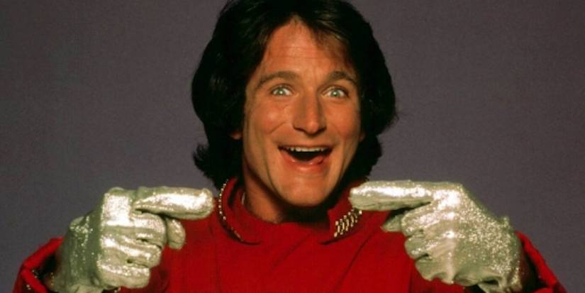 robin williams smiling